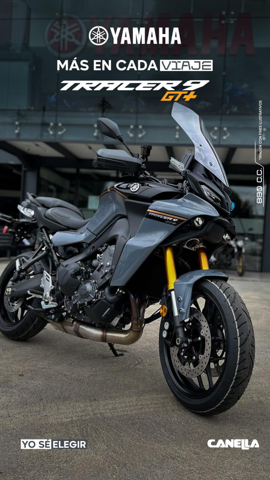 Descubre la Emoción en Dos Ruedas: La Nueva Tracer GT+ - Yamaha de Canella